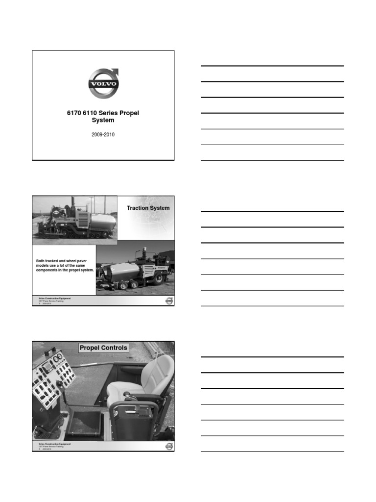 Volvo Propel System Training Guide | PDF | Clutch | Transmission ...