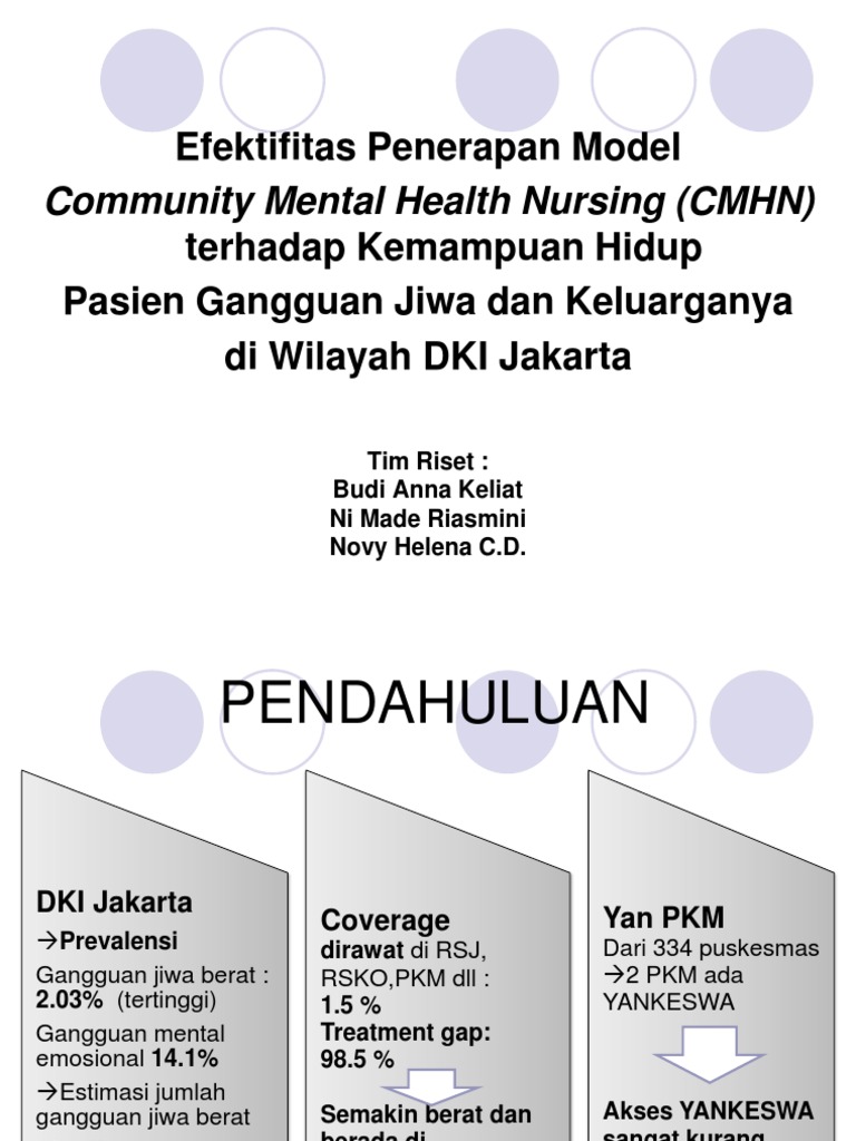 Efektivitas CMHN di DKI Jakarta | PDF