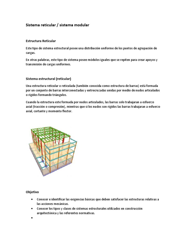 Sistema Reticular y Modular | PDF | Doblar | Enseñanza de matemática