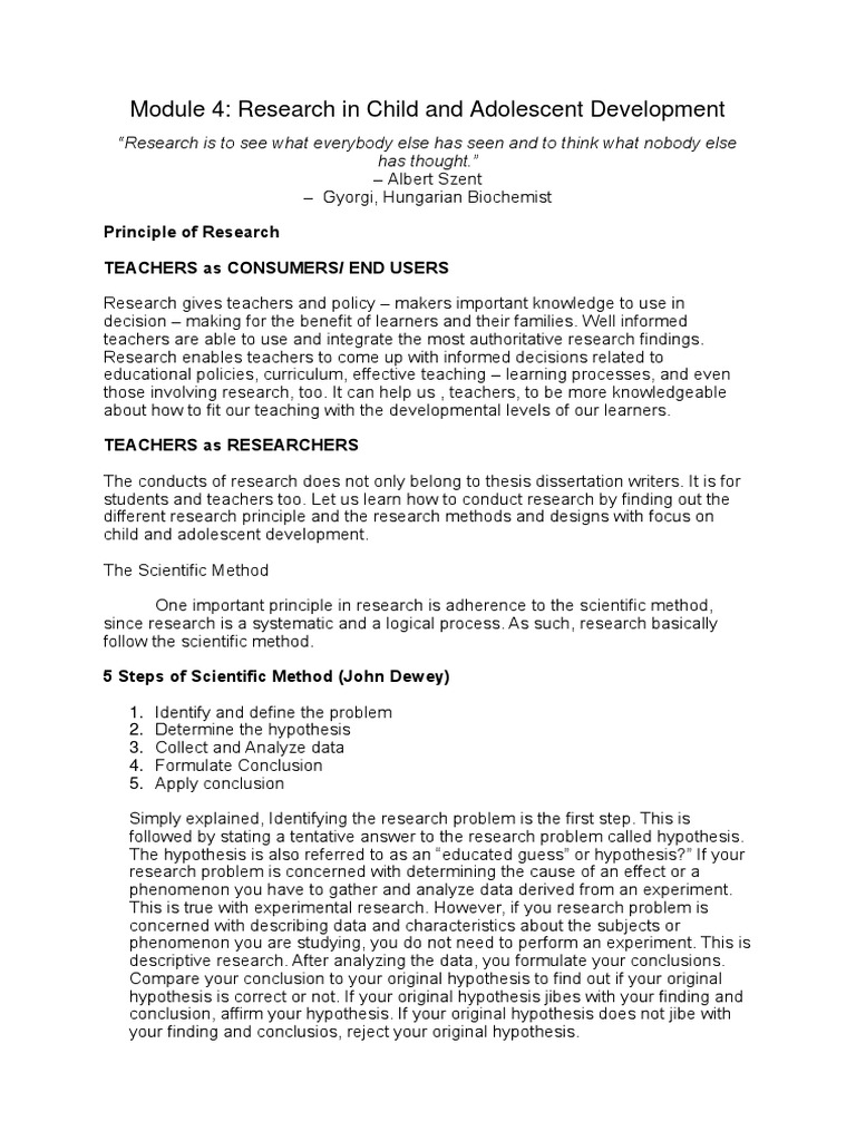 Hand Outs Module 4 2 | PDF | Experiment | Medical Ethics