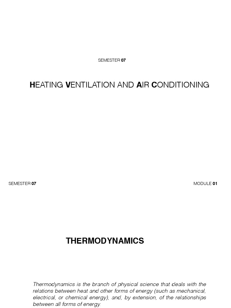 Module 01 | PDF | Temperature | Heat