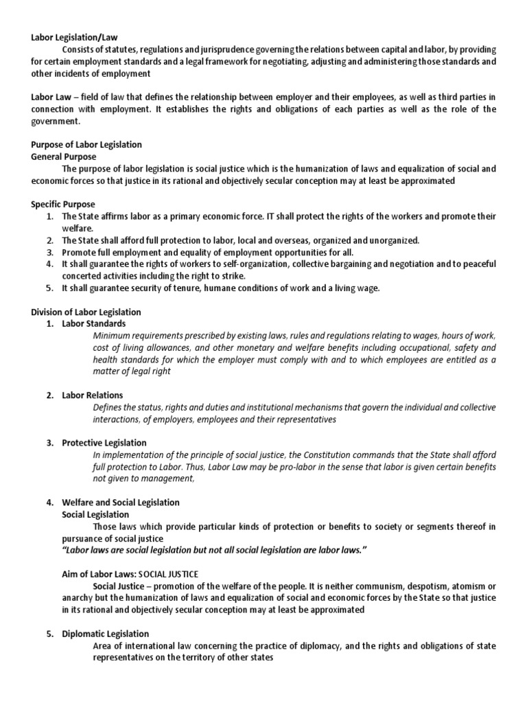 Labor Quiz 1 | Download Free PDF | Employment | Labour Law