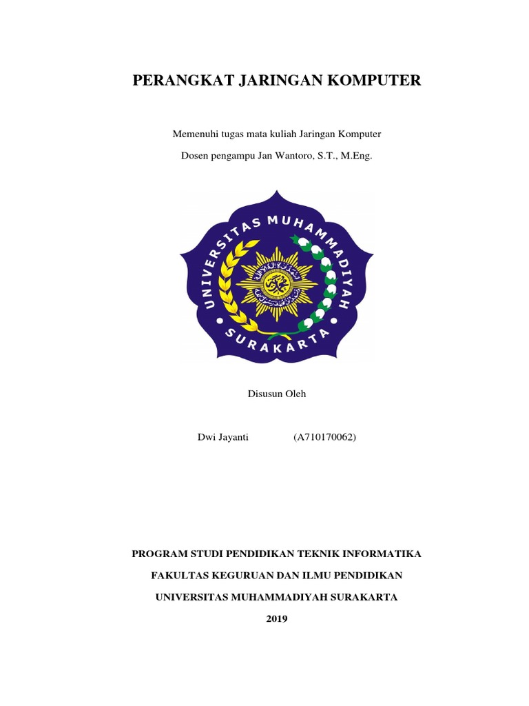 Makalah Jaringan Komputer | PDF