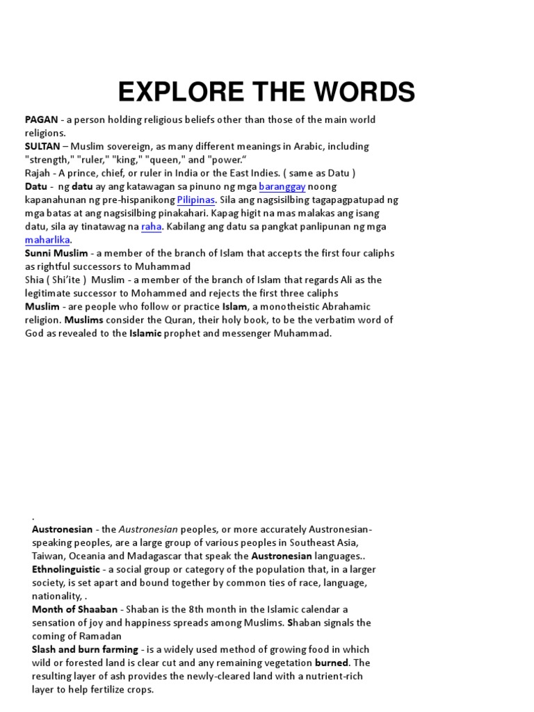 ARMM | PDF | Religion And Belief