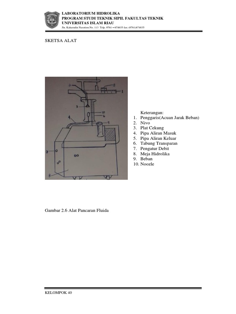 Alat Pancaran Fluida 2.5 | PDF