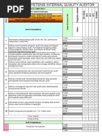 Contoh Format Matriks Kompetensi Karyawan - 01 | PDF