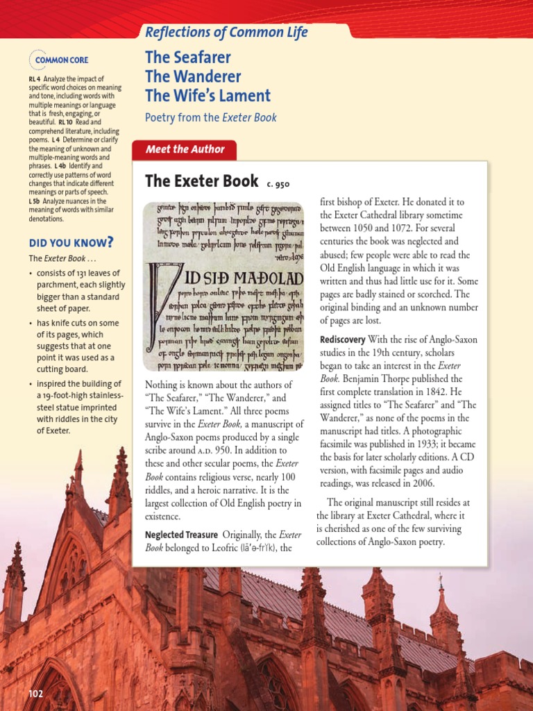 The Seafarer | PDF | Heaven | Poetry