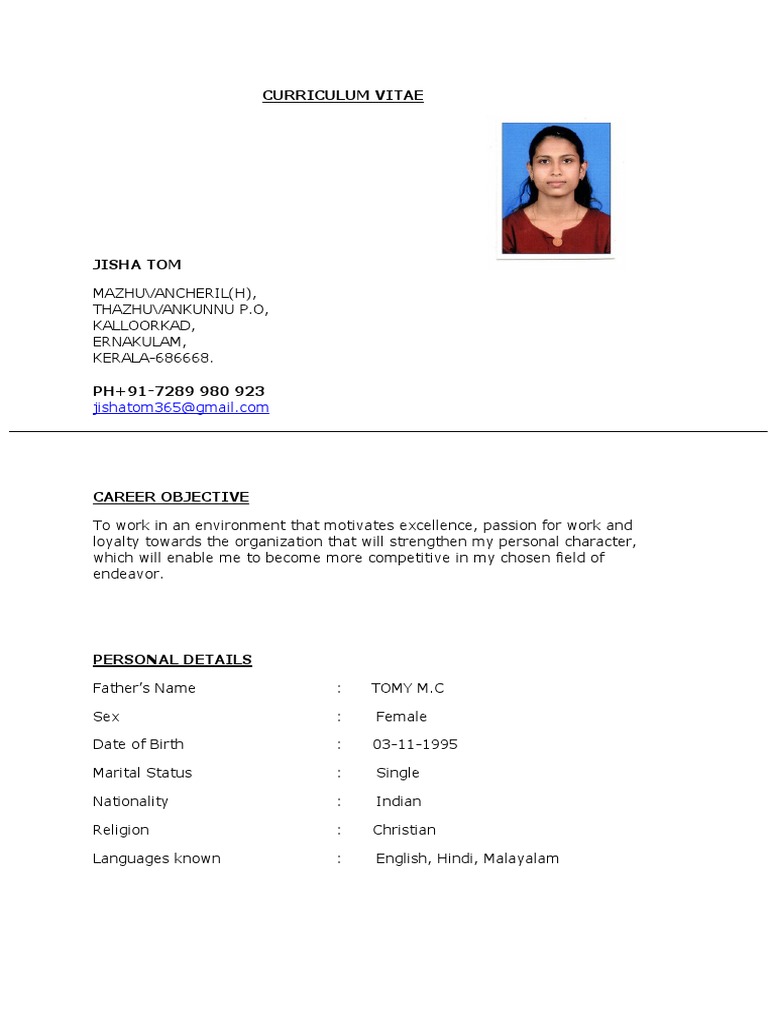 Jisha New CV Final 2 | PDF | Patient | Intravenous Therapy