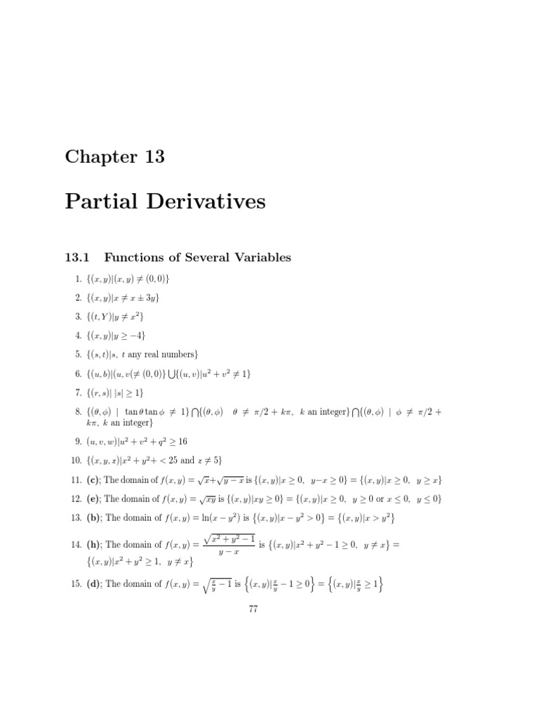 SOLUCIONARIO Páginas 822 837 PDF | PDF | Sphere | Derivative