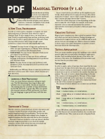 Simplified Guide to 5E Tattoos | PDF | Tattoo | Ink