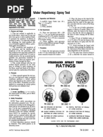 Aqueous Liquid Repellency: Water/Alcohol Solution Resistance Test | PDF ...