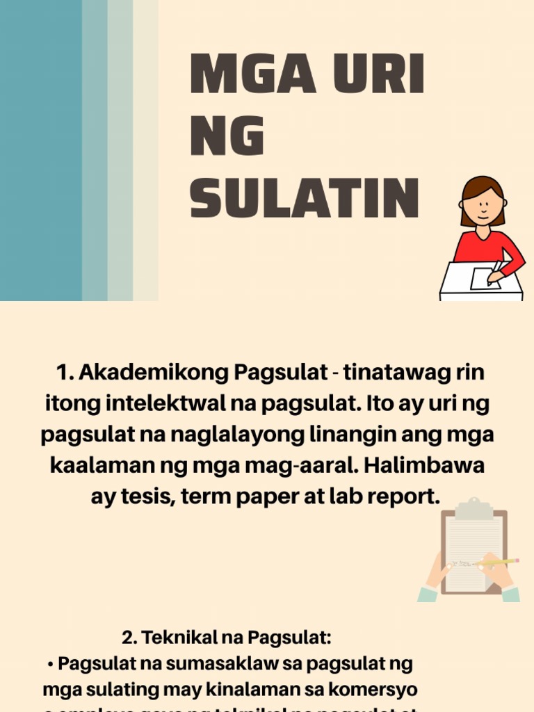Uri NG Sulatin FIL Comple | PDF