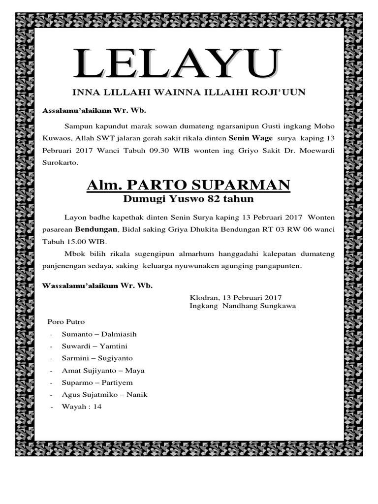 LELAYU | PDF
