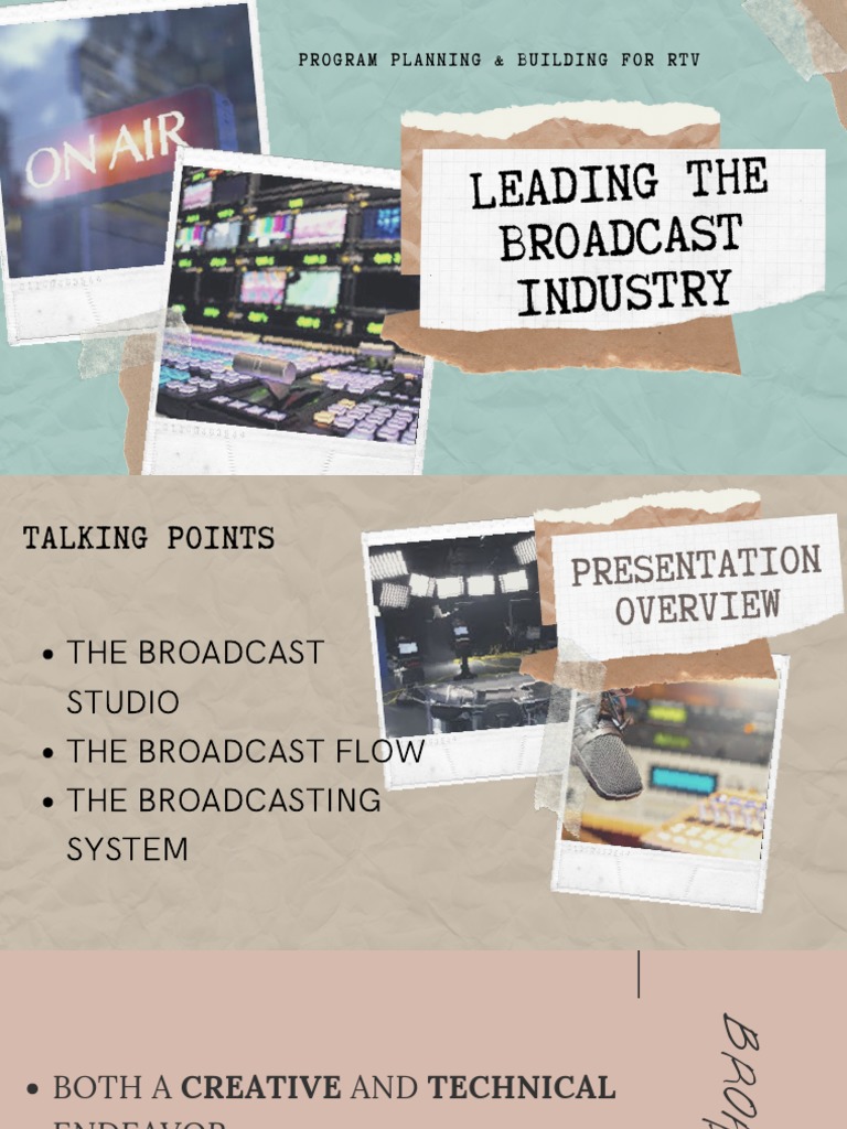 Leading The Broadcast Industry | PDF | Broadcasting | Mass Media