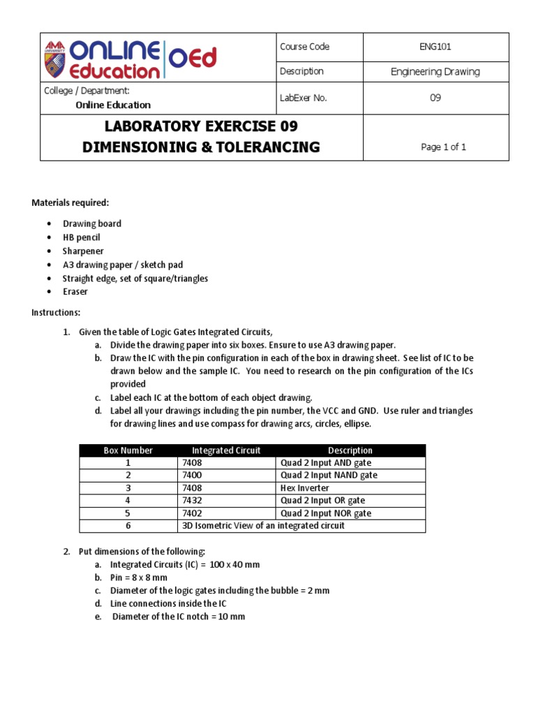 Engg Drawing Final Project Pdf Logic Gate Integrated Circuit