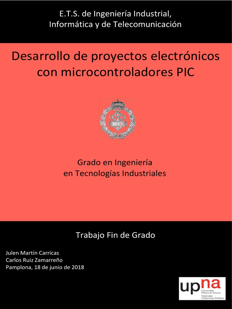 Tesis Con Pic 3 Proyectos PDF | PDF | Microcontrolador | Placa de ...