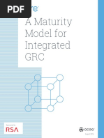 XM GRC Capability Model, 3.5 (OCEG Red Book) | PDF