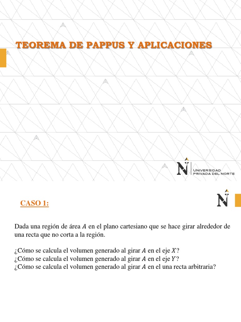 PPT-S10 Teorema de Pappus y Aplicaciones | PDF | Longitud | Línea ...