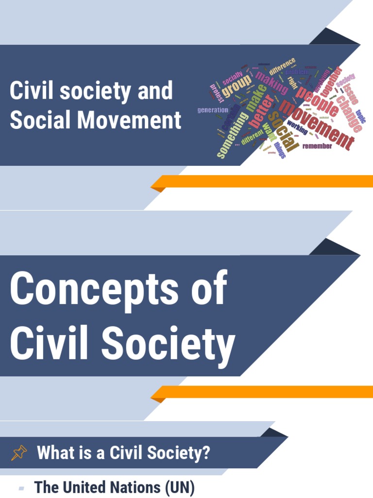 Civil Society and Social Movements Overview | PDF | Non Governmental ...