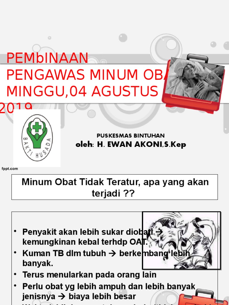 Power Point Pmo TBC 2019 | PDF | Kesehatan Holistik | Gaya Hidup