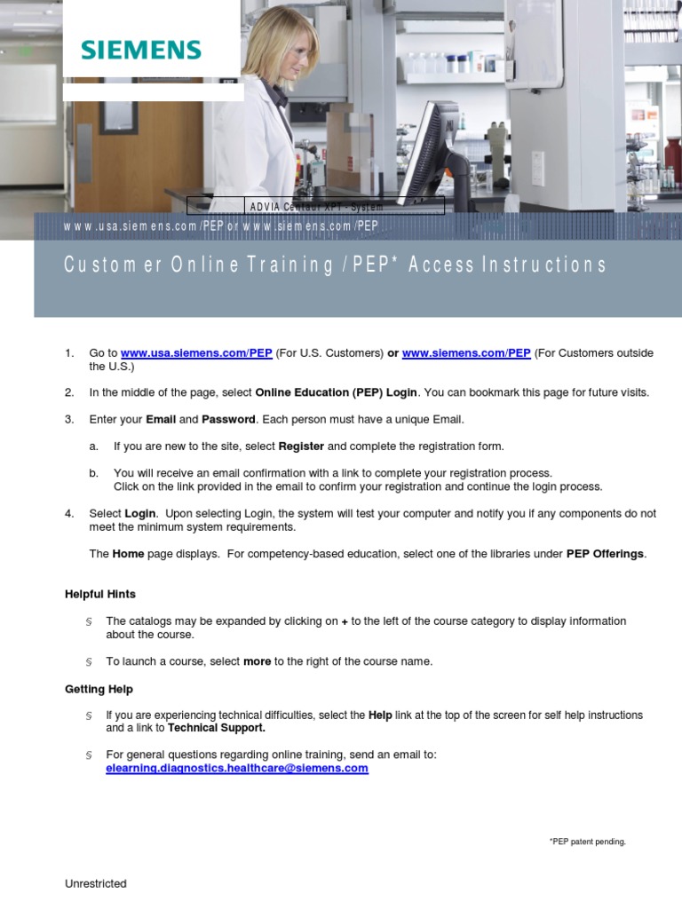 Instructions PEP PDF | PDF | Online And Offline | Educational Technology