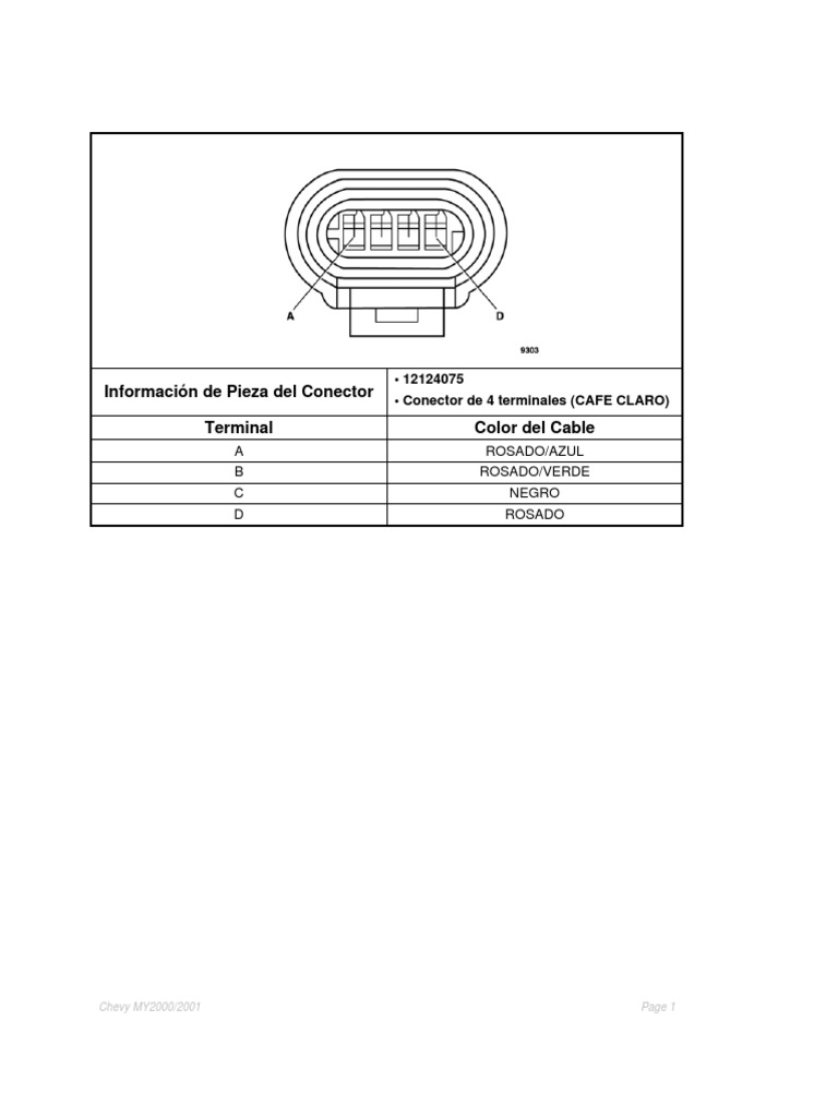 Conector Bobina Chevy | PDF