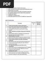 Underwriting Audit Procedures Overview | PDF | Insurance | Underwriting