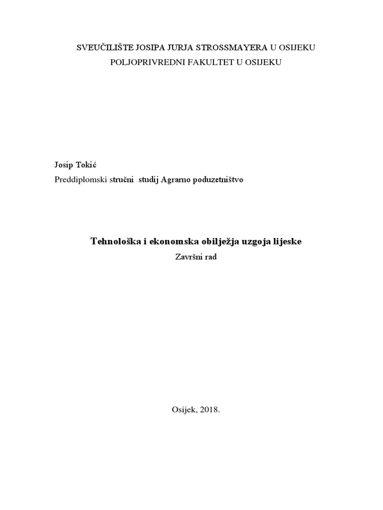 NAPUTAK Za Navodnjavanje | PDF