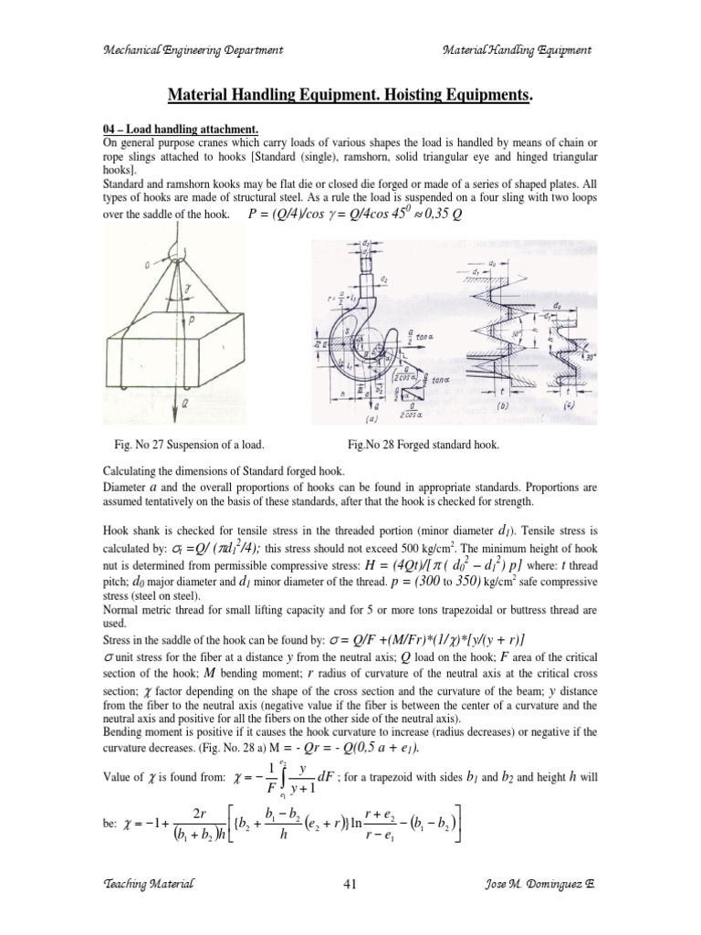 04 Load Handling Attachment PDF | PDF | Bending | Stress (Mechanics)