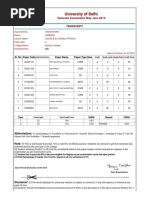 MBA Marksheet | PDF | Computing | Business