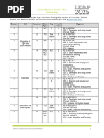 Leap 2025 Grade 5 Science Practice Test Answer Key | PDF | Rubric ...