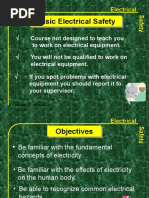 Electrical Safety PPT Final | PDF | Direct Current | Alternating Current