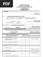 Sandiganbayan Clearance Form | PDF | Government | Public Services