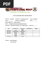 OJT Daily Attendance Sheet | PDF | Career & Growth | Business