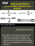 Common Joints and Splices | PDF | Wire | Electrical Conductor