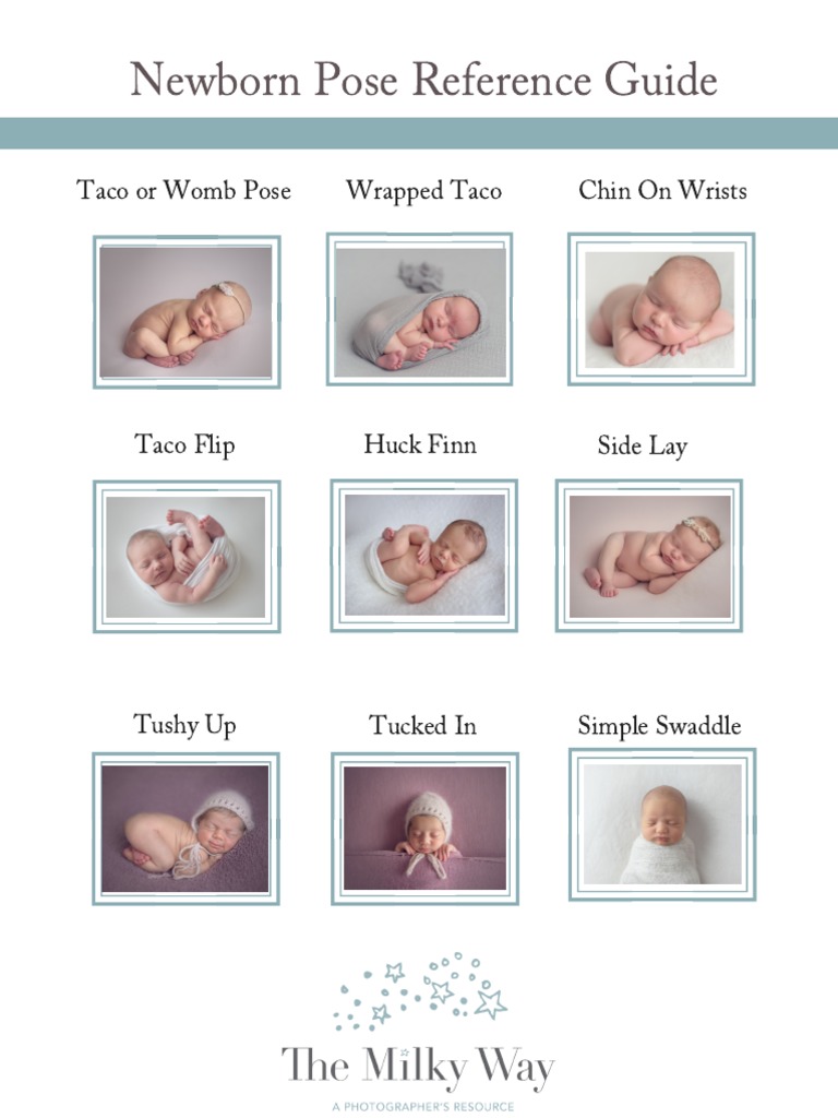 Newborn Pose Reference Guide | PDF | Language Arts & Discipline ...