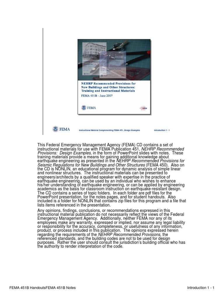 Fema 451 B | PDF | Earthquakes | Fault (Geology)
