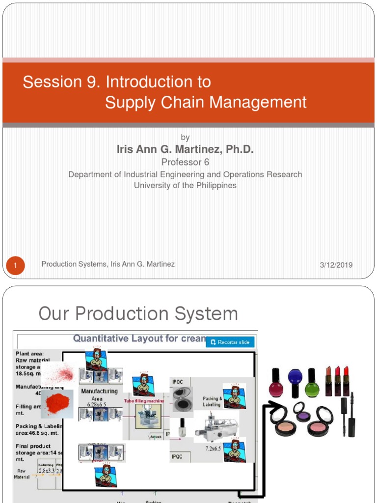 Introduction To Supply Chain Management | PDF | Logistics | Operations ...