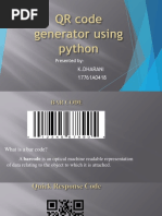 QR Code Final Report | PDF | Qr Code | Encryption