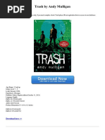 Trash Chapter Summary Full | PDF | Raphael | Crime Thriller