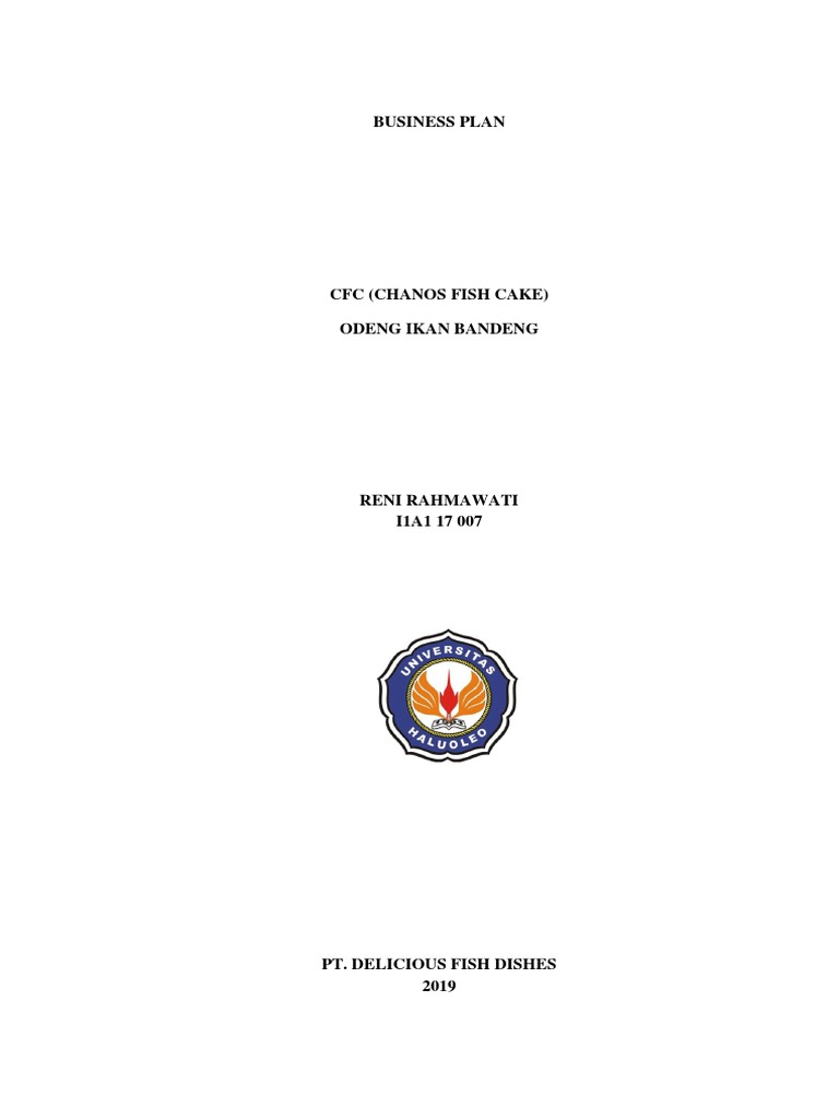 Contoh BusinessPlan | PDF | Bisnis