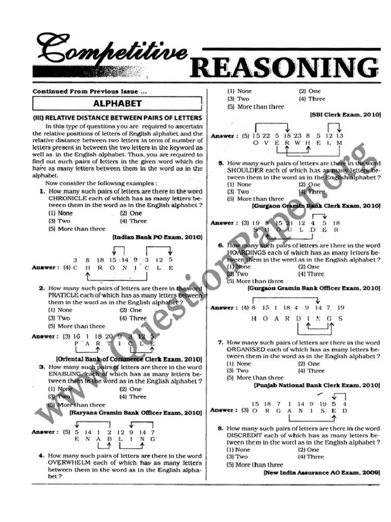 Reason Alphabet PDF | PDF
