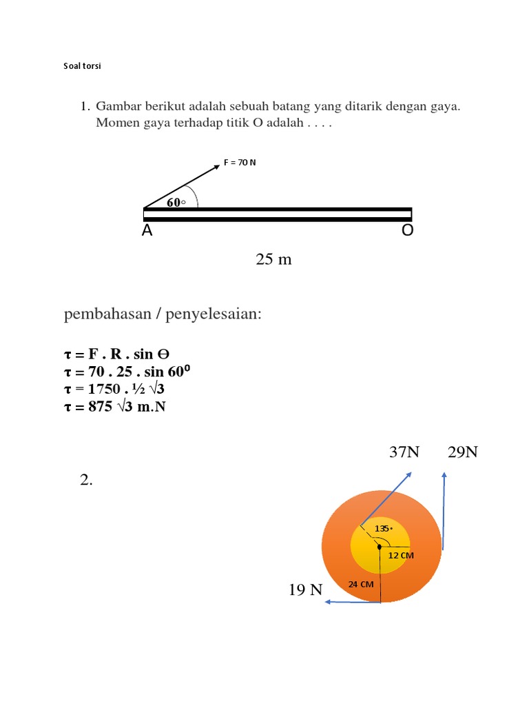 Soal Torsi | PDF