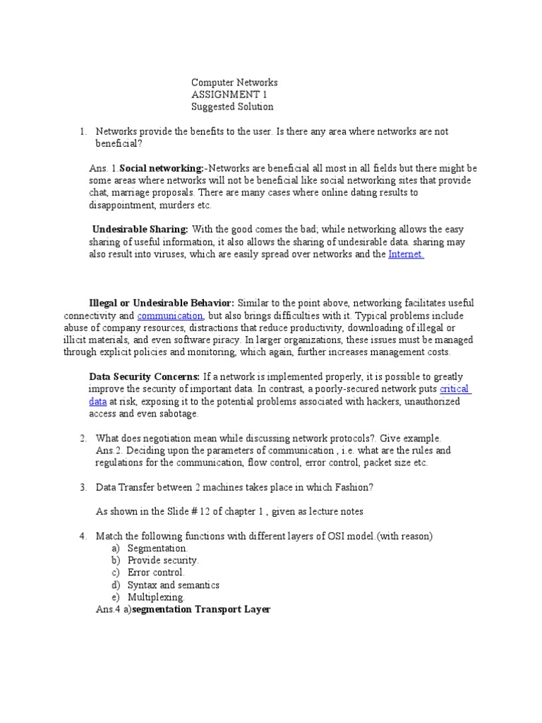 Solution 1 Cse 306 | PDF | Network Packet | Computer Network