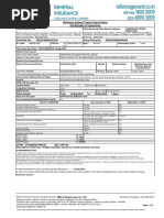 Travel Insurance Certificate | PDF | Insurance | Human Resources