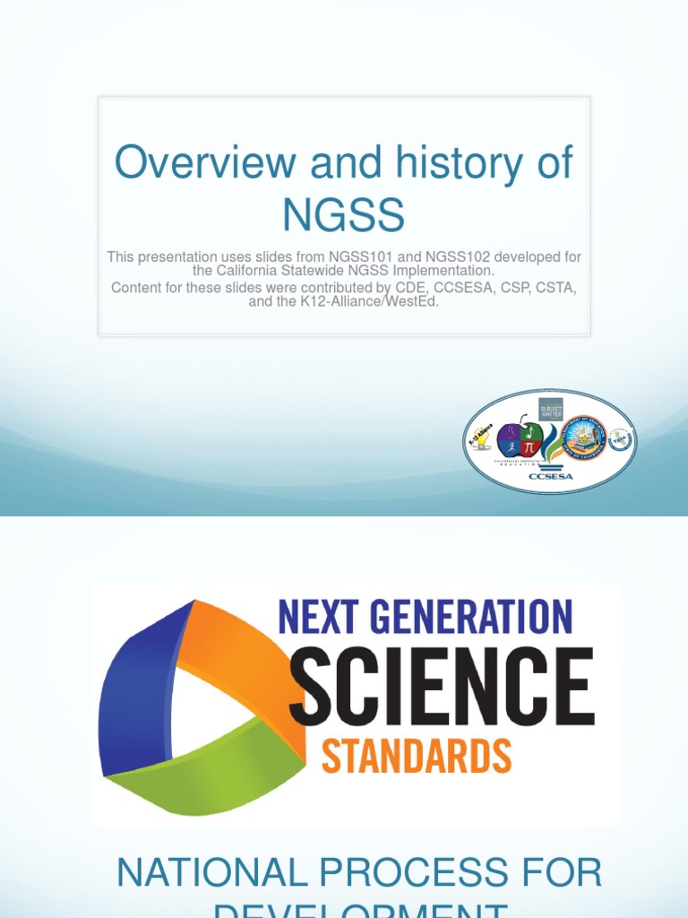 Overview and History of Ngss | PDF | Science Education | Curriculum