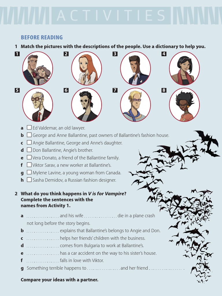 V Is For Vampire | PDF