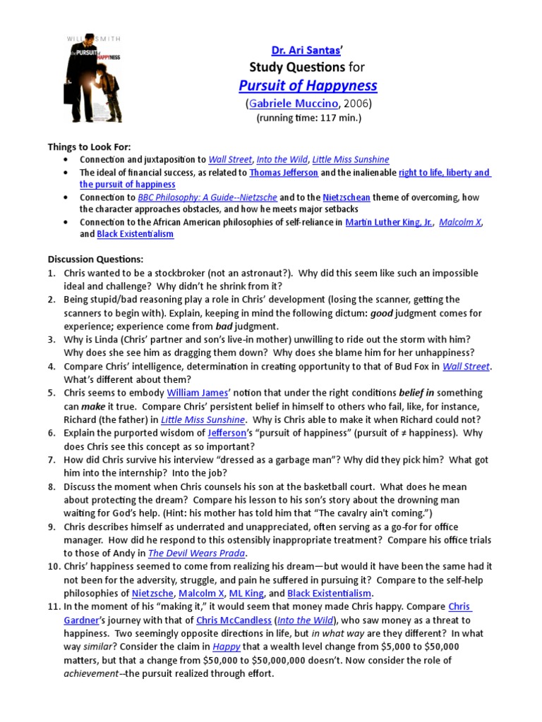 Pursuit of Happyness | PDF | Happiness | Philosophical Theories