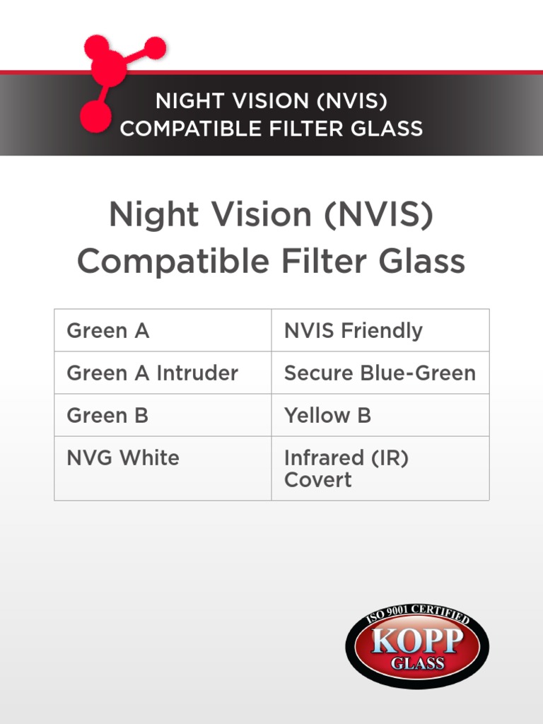 NVIS Catalog Complete 051214 | PDF | Thermal Expansion | Optical Filter