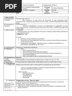 Detailed Lesson Plan (Kahalagahan NG Pagkonsumo) | PDF